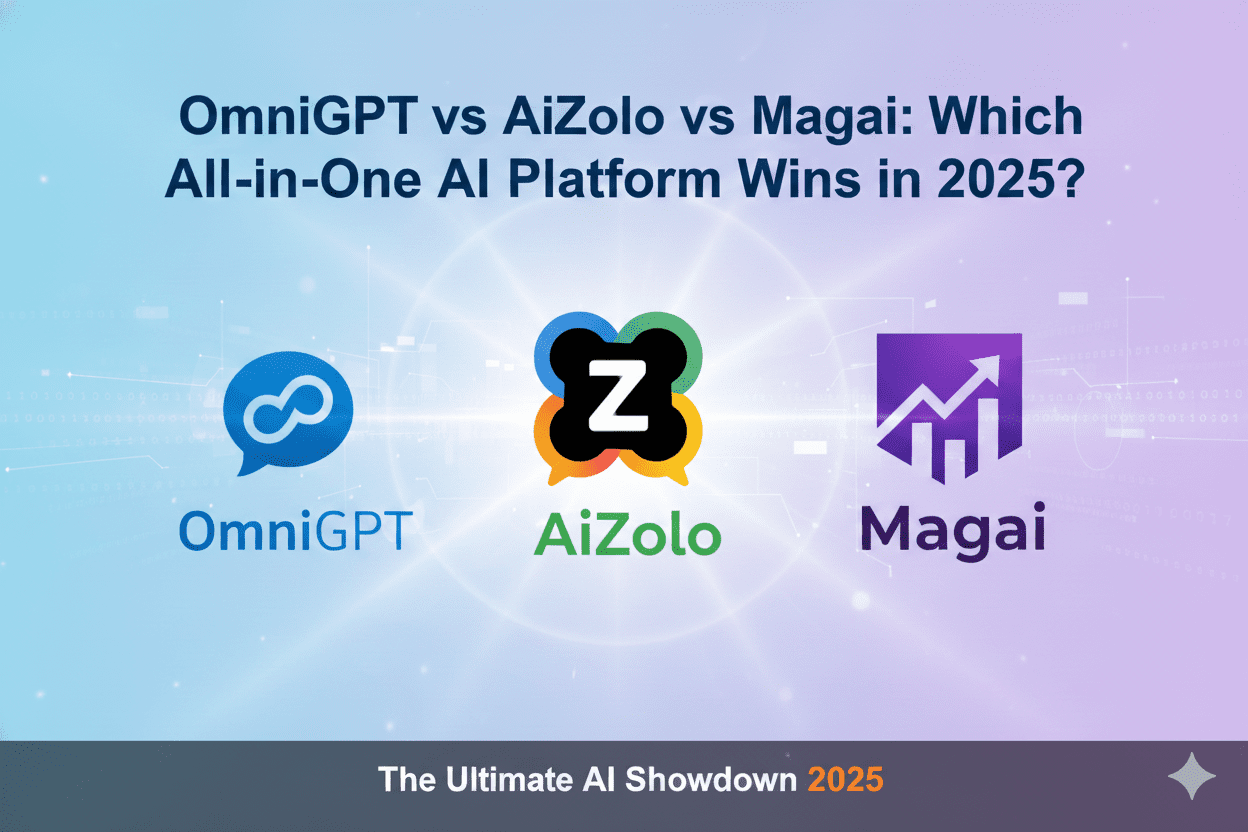 OmniGPT vs AiZolo vs Magai | Best AI Platform 2025