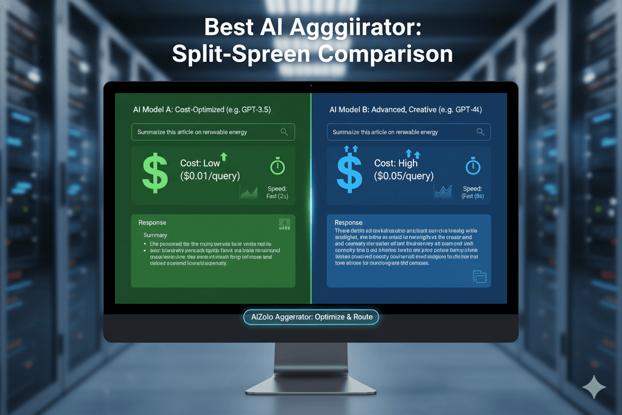 Best AI Aggregator with Split Screen Comparison | AI Models 2025