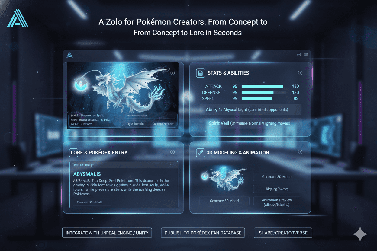 AI Pokemon Generator: Create 10+ Fakemon in Minutes (2026)