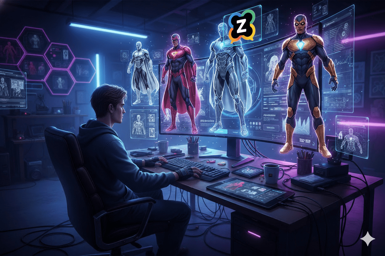 AI Superhero Generator: Create 5+ Epic Heroes Fast
